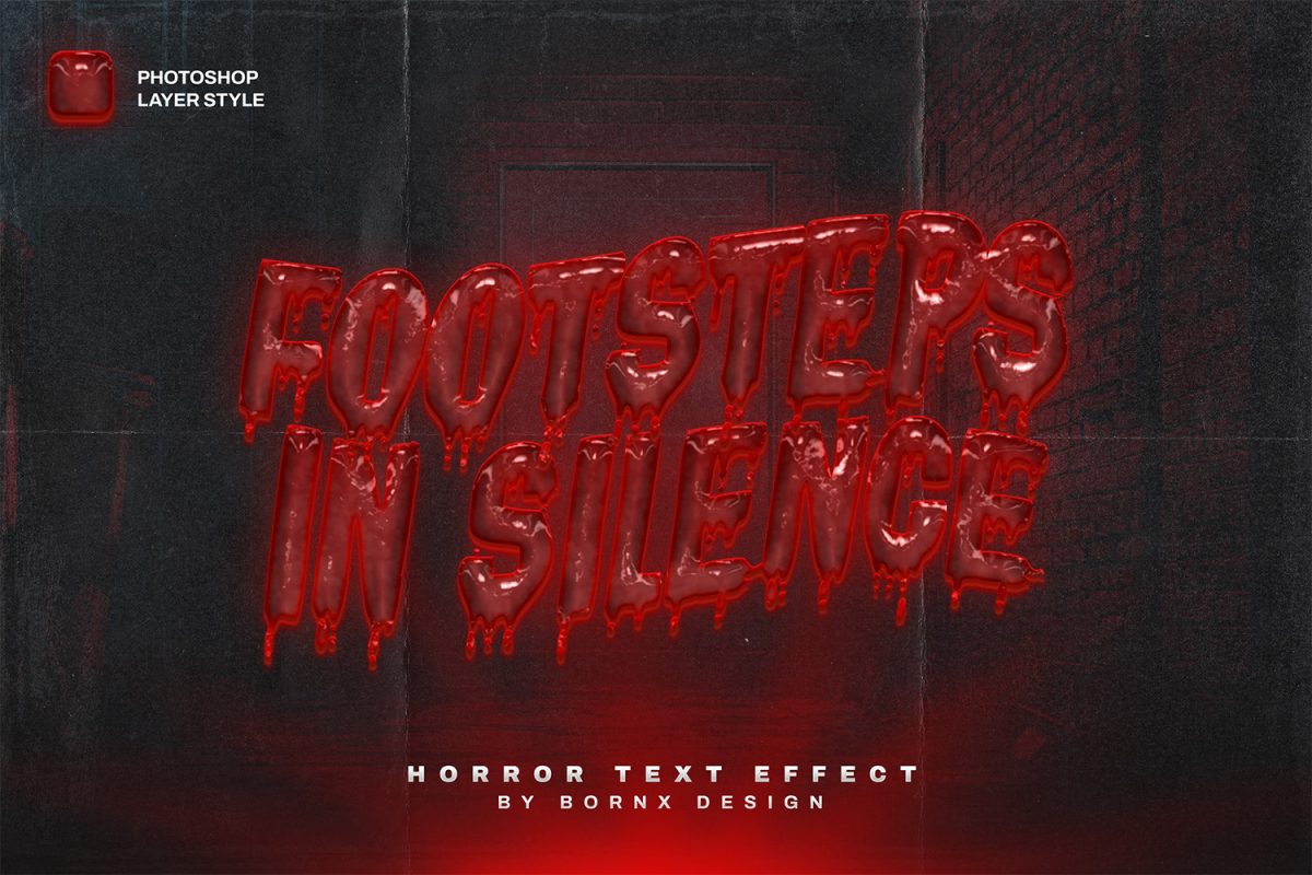 Horror Text Effects Photoshop – Bornx Design